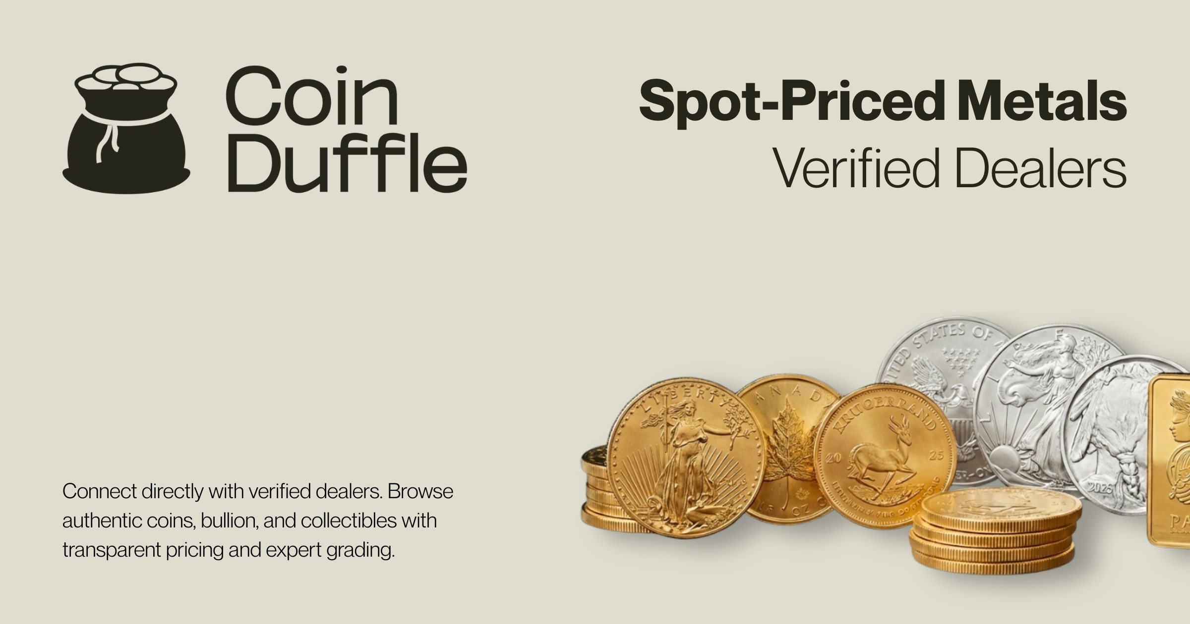 CoinDuffle — Buy & Sell Rare Coins, Bullion & Collectibles